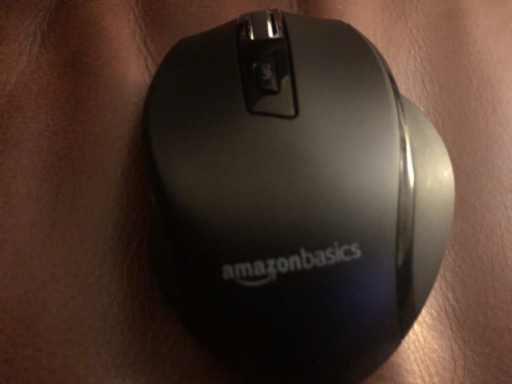 Amazon Basics Ergonomic Wireless Mouse Review - ABVM