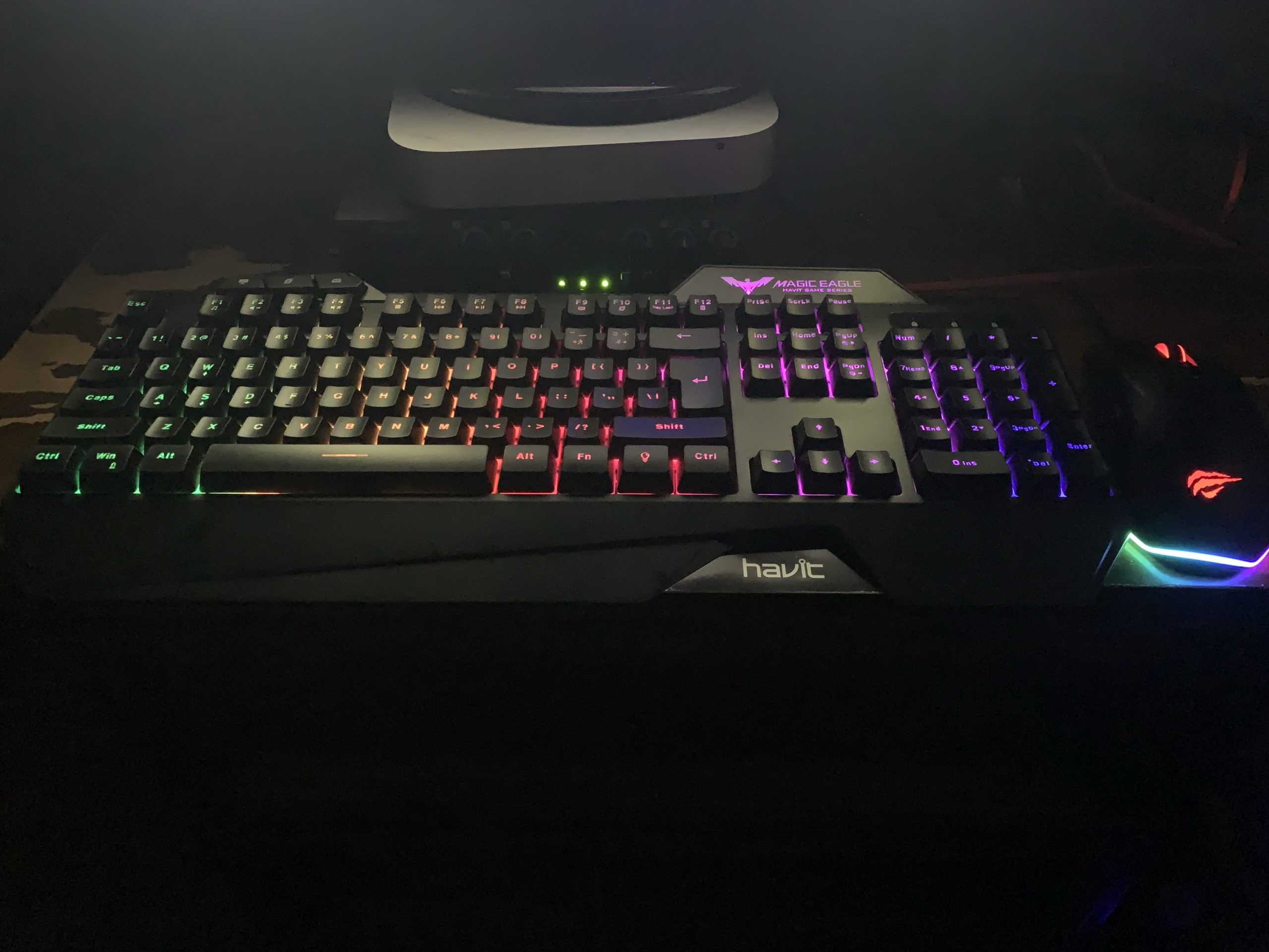 Havit RGB Keyboard and Mouse - ABVM