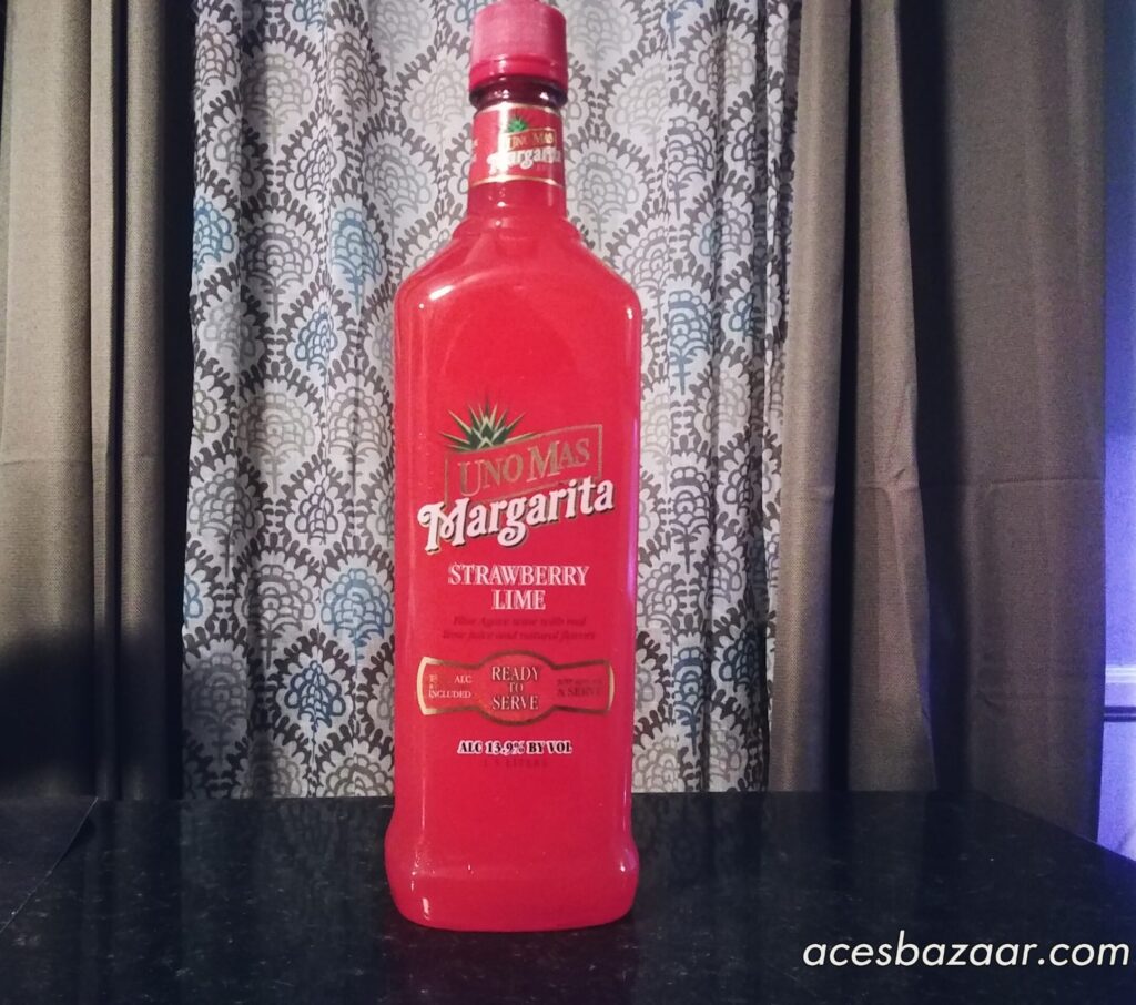 Uno Mas Margarita Strawberry Lime Review - ABVM